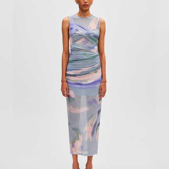 Misha | Dresses | Misha The Zoey Mesh Dress | Poshmark